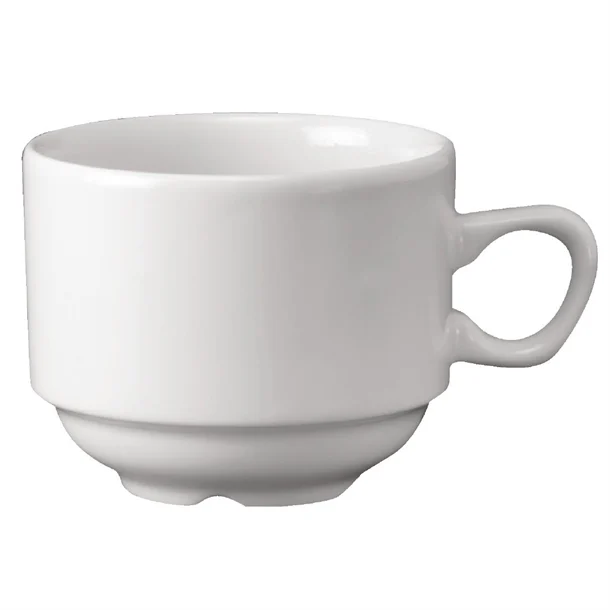 Buy Whiteware Nova stackable tea cups | 21.3 cl | 24 pieces online ...