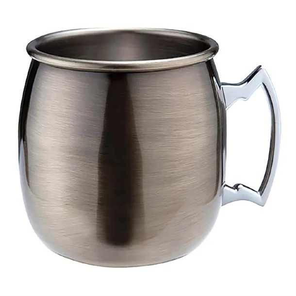 Buy Curved Moscow Mule Mug with Antique Copper Finish | 500ml online ...