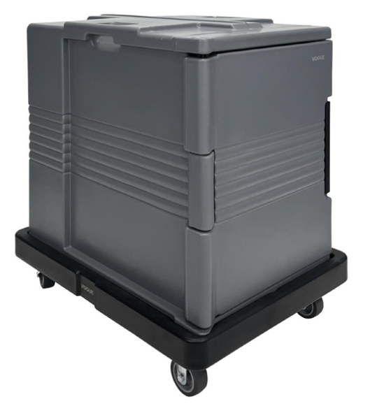 thermo-box 600 draagwagen | Zwart | - Horeca Traders