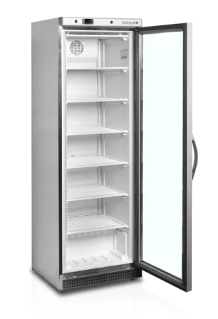 Vriezer 60 hz RVS -24 tot -10 °C 600 x 585 x 1855 mm - Horeca Traders