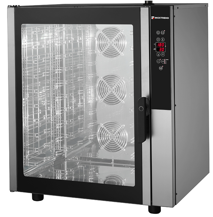 Buy Inoxtrend hot air oven | 10x GN 1/1 or 600x400mm online - HorecaTraders