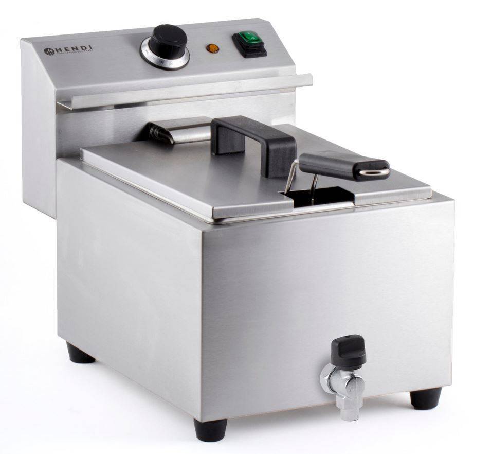 Friteuse avec robinet MasterCook 8 litres - HorecaTraders, Fournisseur ...