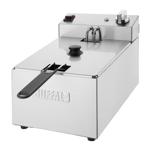 Friteuse simple 5 L 2800 W 28 h x 27 l x 41 p cm - HorecaTraders ...