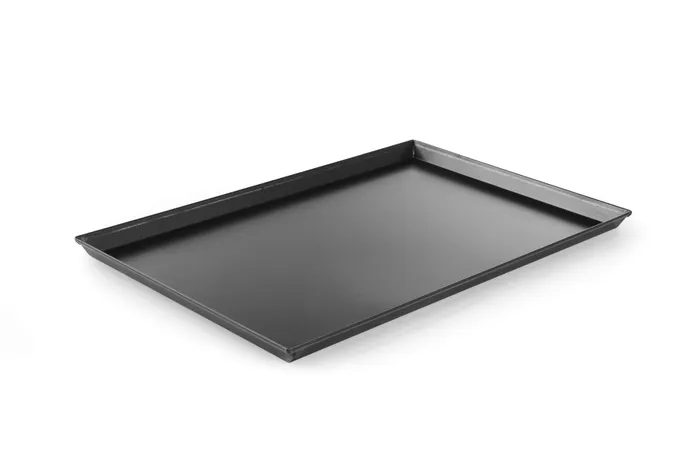 Buy Rectangular pizza pan | Blue steel | 600x400x25 mm online ...
