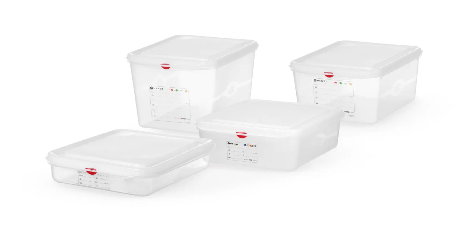 Container GN 1/2 | Polypropyleen | 4 formaten - Horeca Traders