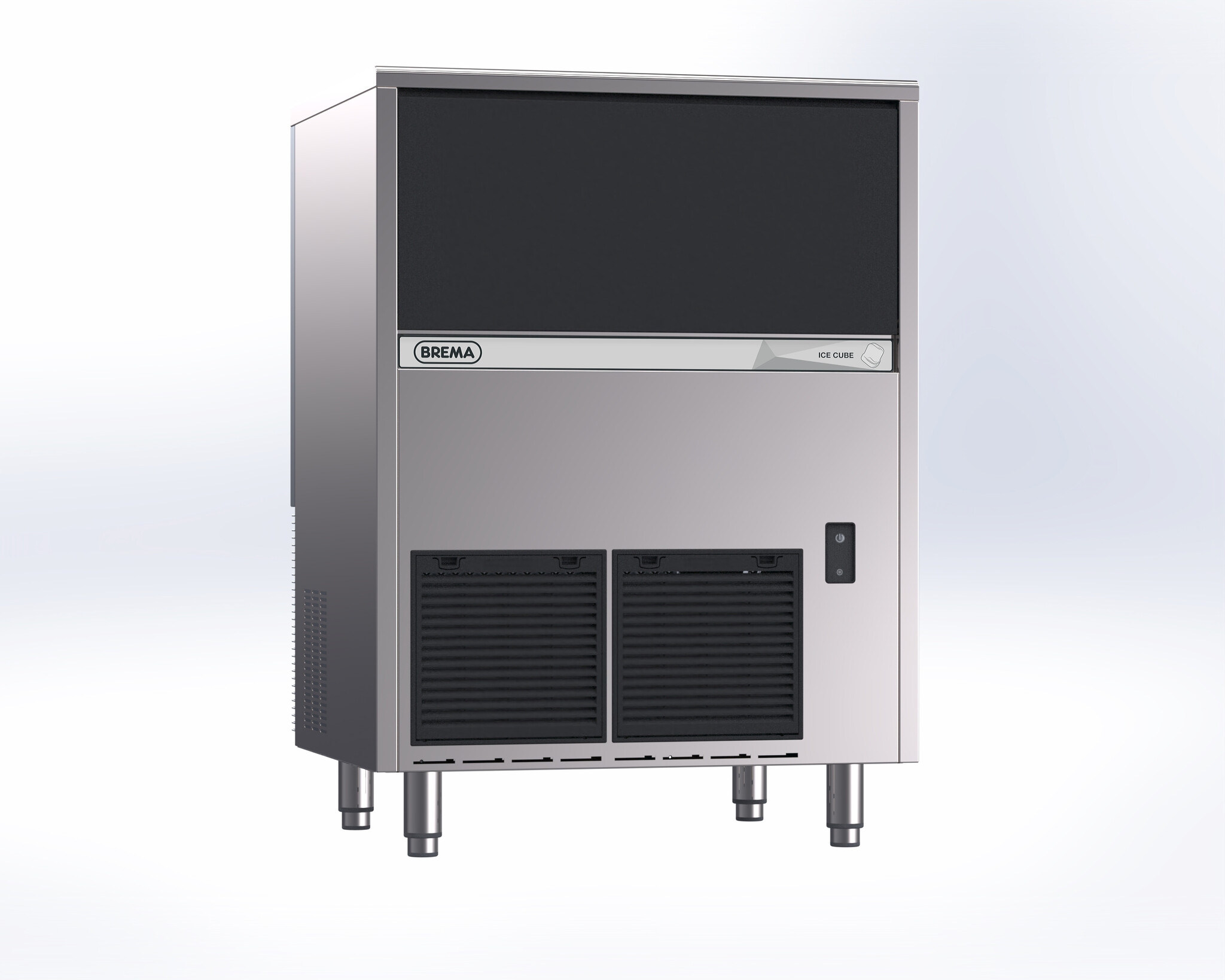 CB Eiswürfelmaschine AWS – 86 kg/24 h – 55 kg Vorratsbehälter ...