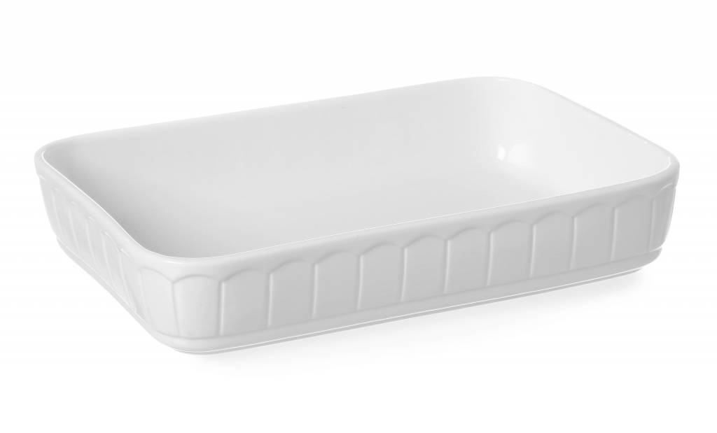 Buy Porcelain Oven Dish Rectangular | 37.5x26 cm | Per 4 pieces online ...