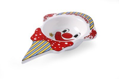 Bols à glace en porcelaine en forme de clown | 6 pièces - HorecaTraders ...