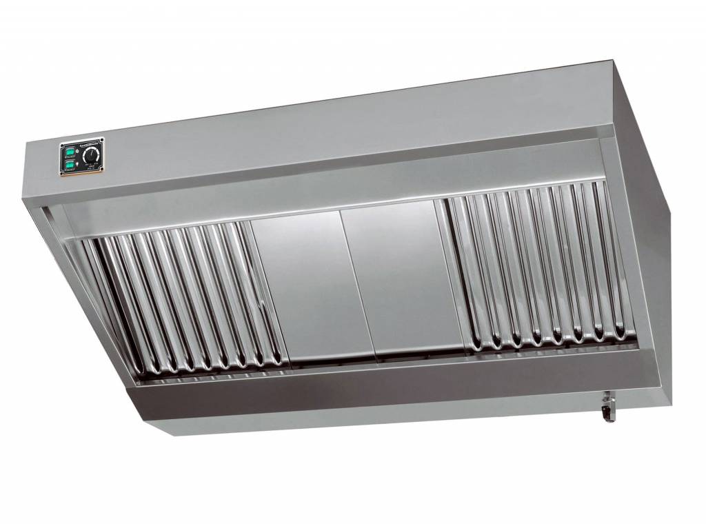 Buy Professional stainless steel extractor hood with motor | 160 x 110 ...