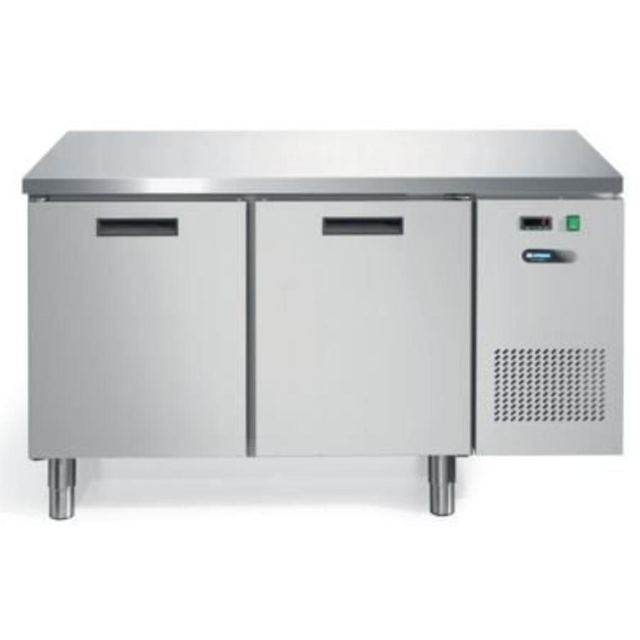 Buy Cooling workbench Forced Stainless steel 2 doors | 140 x 70 x 81 cm ...