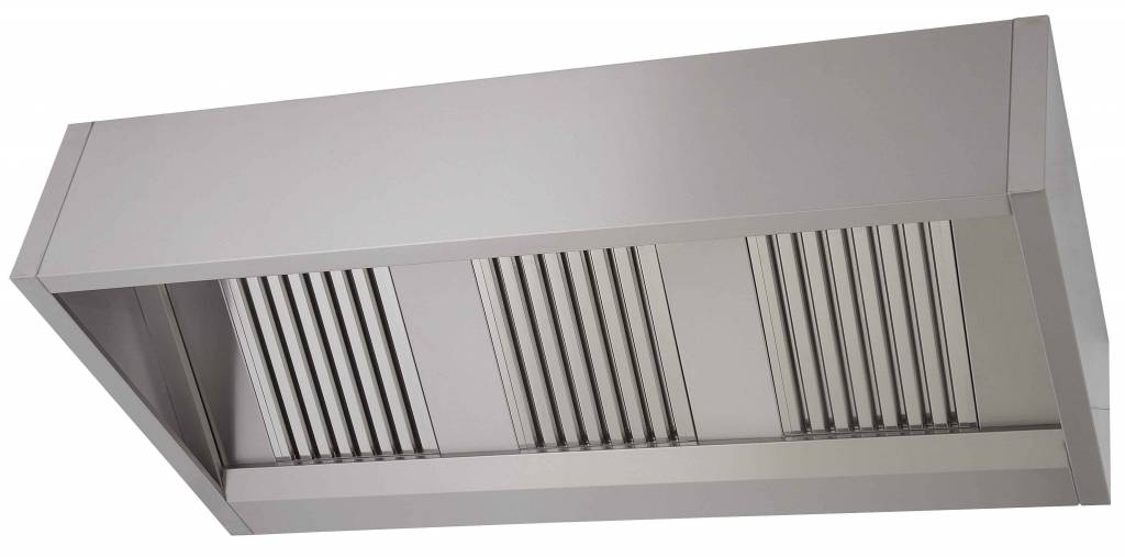 Buy Stainless Steel Extractor for Catering without Motor | 200x100x40cm ...