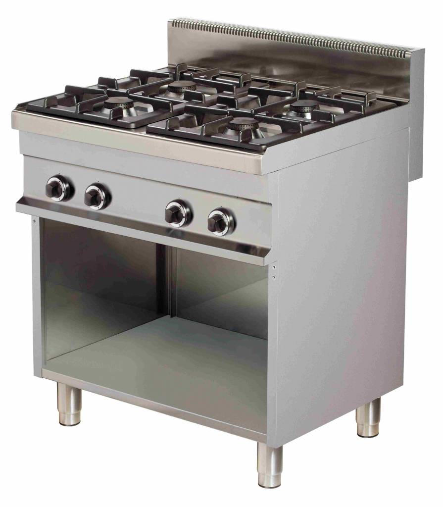 Buy Gas Stove Open Base | 4 x 6 kW Burners online - HorecaTraders