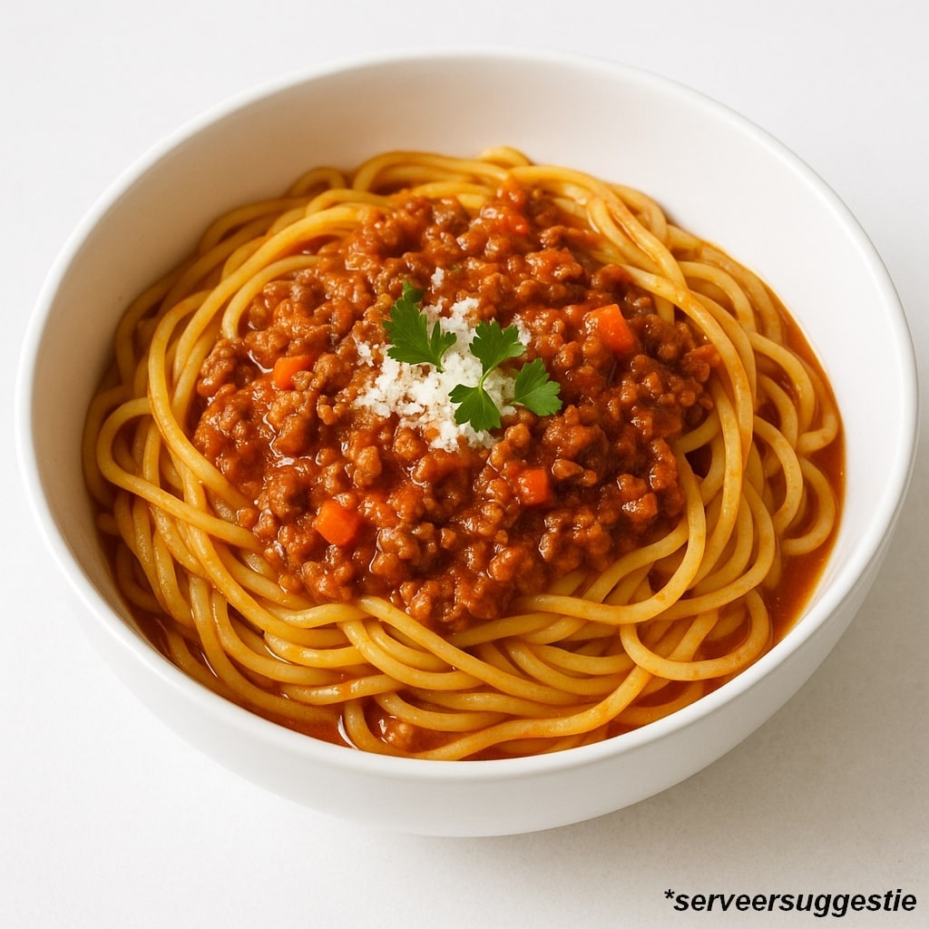 Proteïne spaghetti bolognaise: klaar in 10 minuten