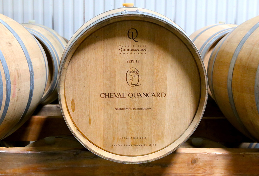 Cuvée Clémence Élevé Blanc A.O.C. Cheval Quancard - Entre-deux-Mers ...