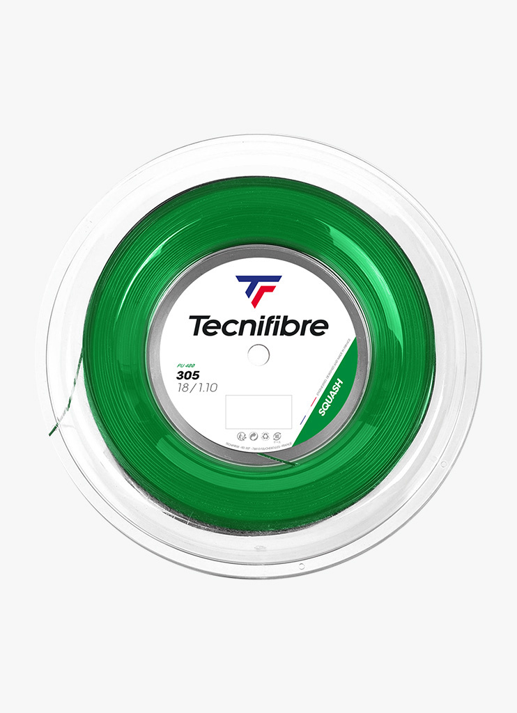 Buy Tecnifibre 305 Squash 1,10 Green - 200m Reel? - Squashpoint