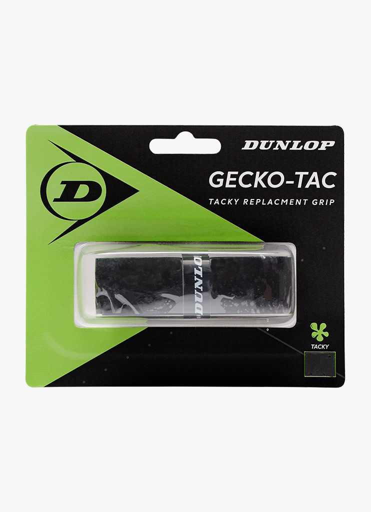 Dunlop Gecko Tac Replacement Grip - Black - Buy Online? - Squashpoint