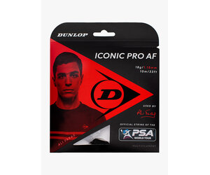 Buy Dunlop Iconic Pro AF Black 18G? - Squashpoint