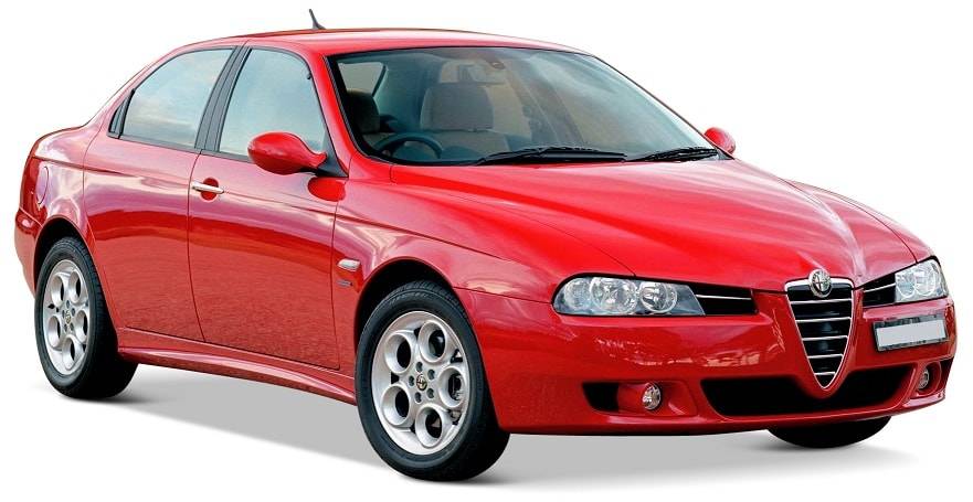 Rear window Alfa Romeo 156