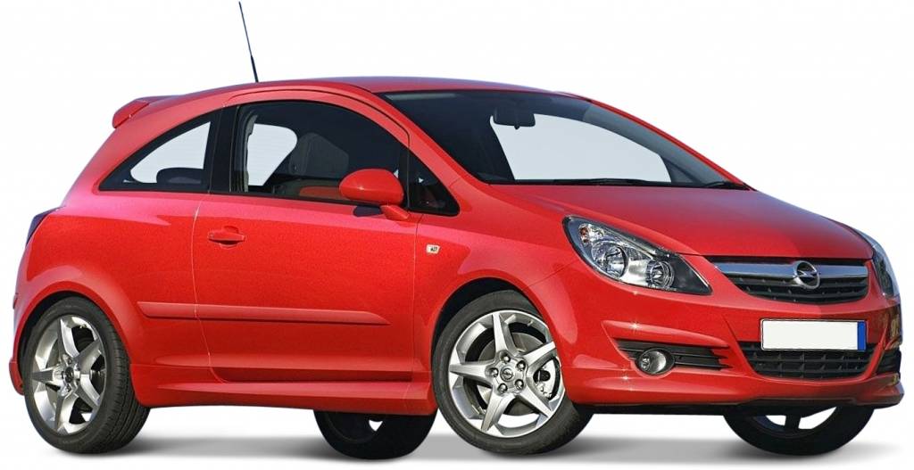 Rear window Opel/Vauxhall Corsa D 3 door