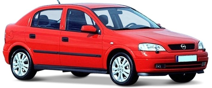 Achterruit Opel Astra G hatchback
