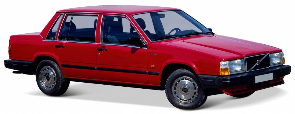 Rear window Volvo 740 laminated