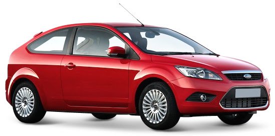 Windscreen Ford Focus 2004-2010 blue rain sensor