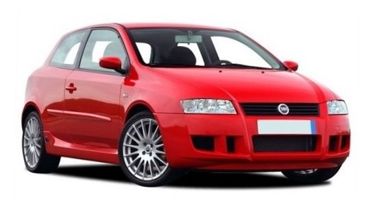 Achterruit Fiat Stilo 3 deurs spoiler