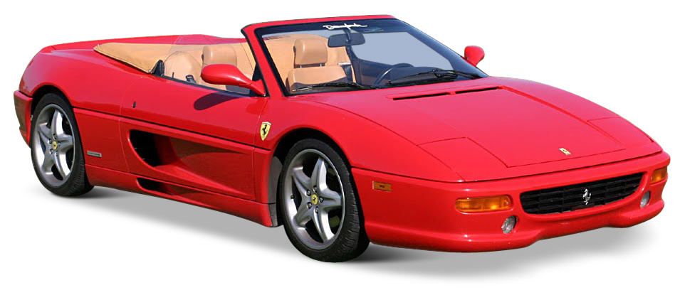 Windscreen Ferrari F355 Spider green