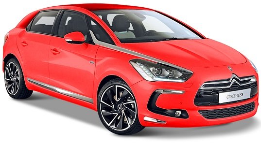 Rear window Citroen DS5 antenna