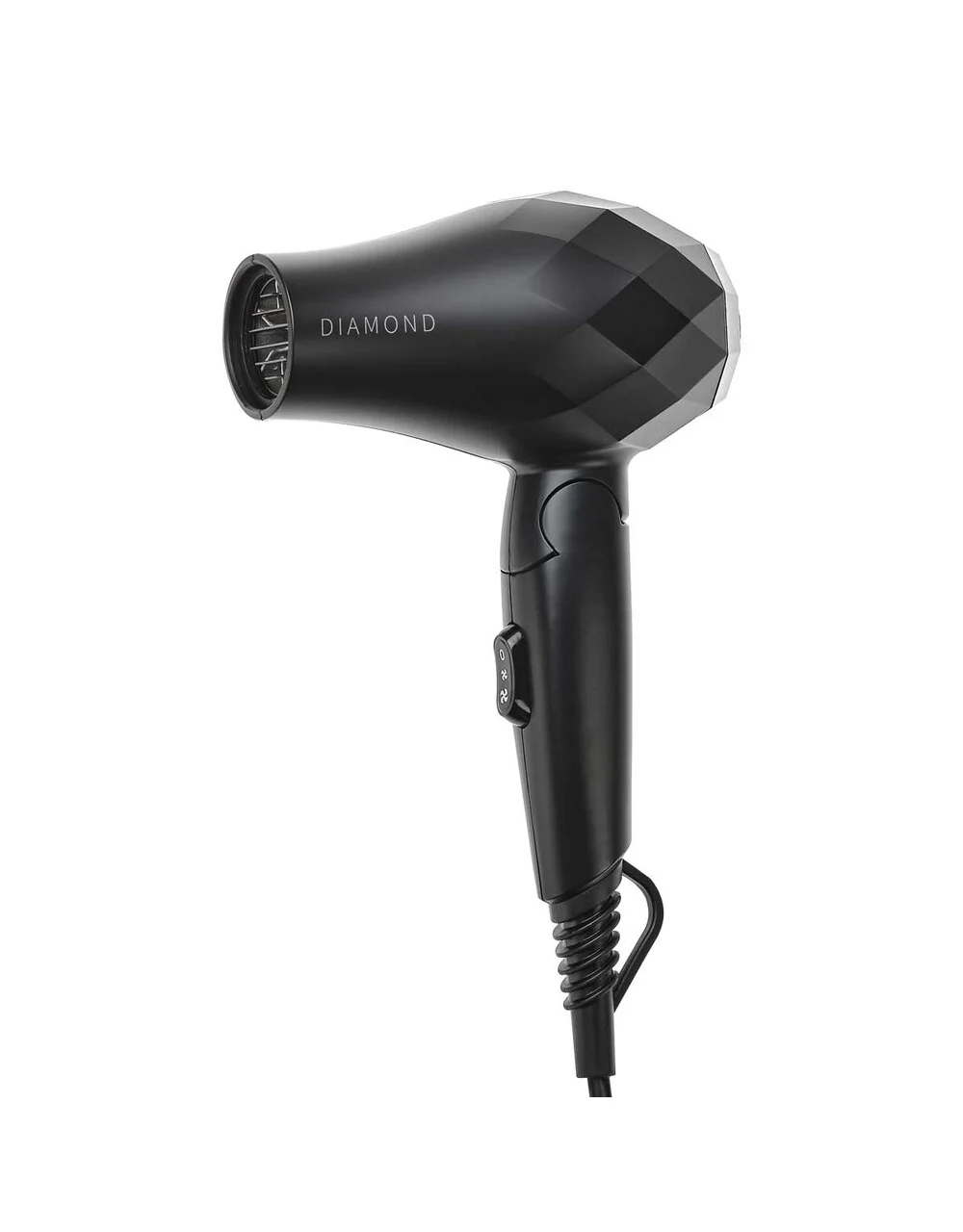 Efalock Diamond Mini Fohn Zwart - Haaroutlet.nl
