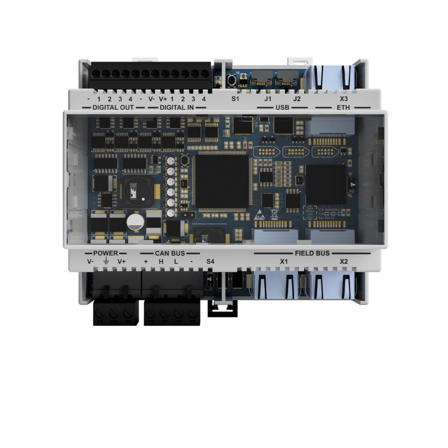 Inxpect C201B-PNS | Controller für sicheres Radarsystem mit PROFIsafe ...