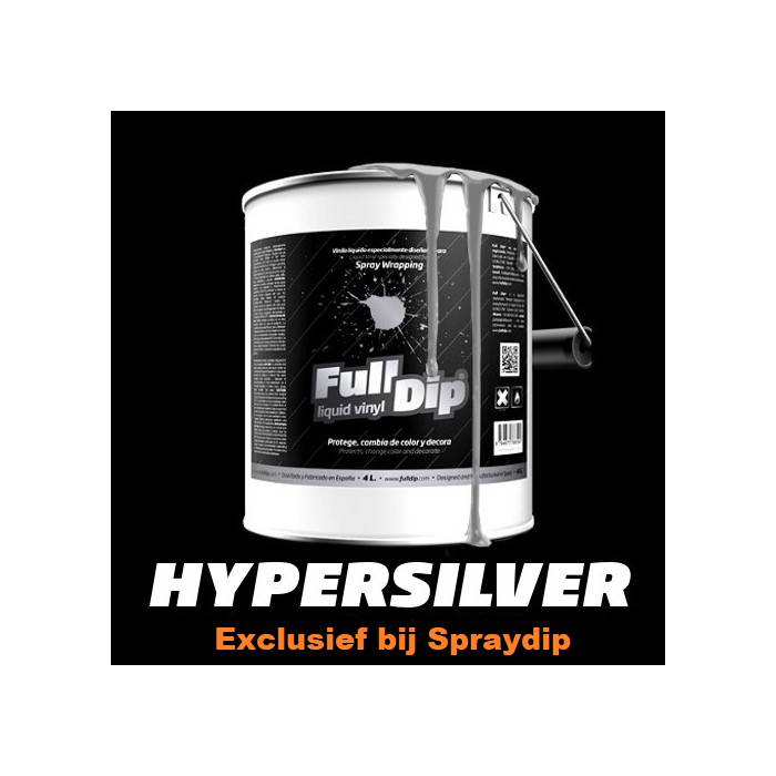 Full Dip Hyper Silver 4L - Spraydip.nl
