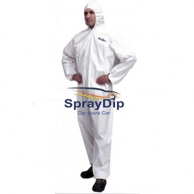 Spuitoverall met capuchon - Spraydip.nl