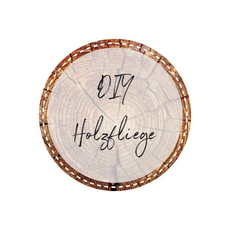 Holzfliege selber machen | Holz Fliege Rohling - Bewoodz Onlineshop
