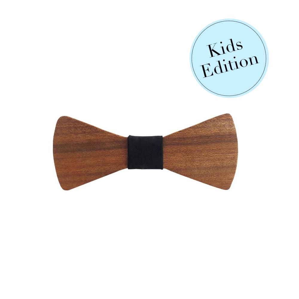 Holzfliege Kinder ♥ Kleine Fliege aus Holz in Kindergröße - Bewoodz ...