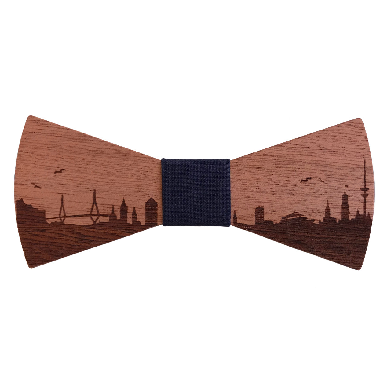 Fliege aus Holz | Holzfliege - Hamburg - Bewoodz Onlineshop