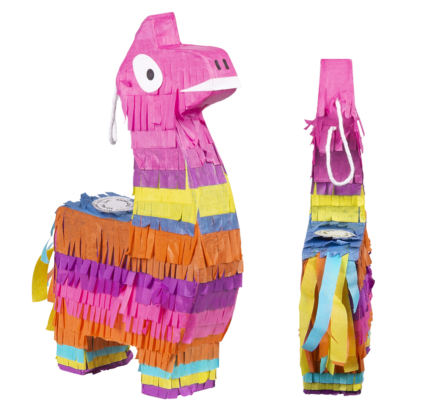 Papieren kleine lama pinata - Partycorner.nl