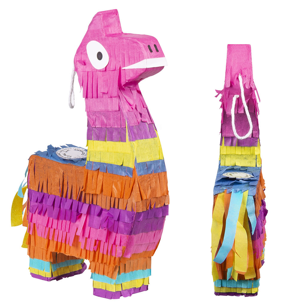 Papieren kleine lama pinata - Partycorner.nl