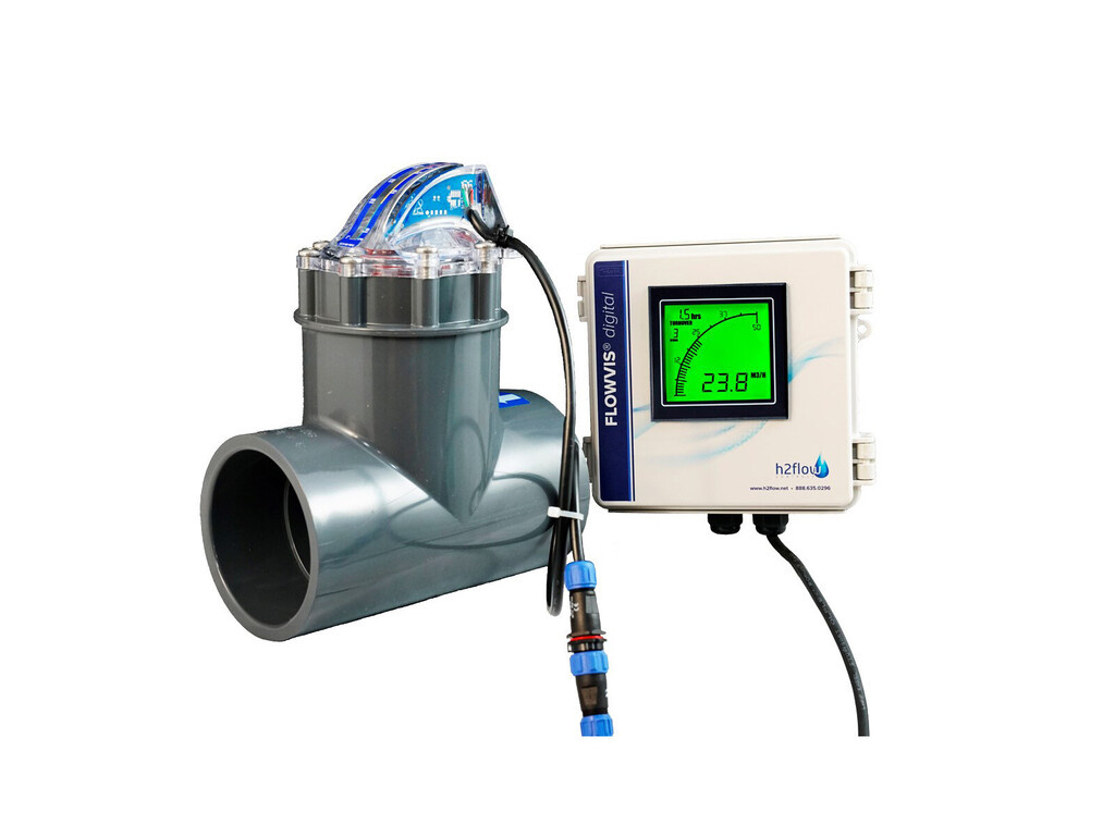 Digitale debietmeter Ø63 (excl.display)