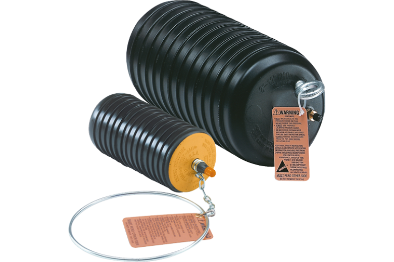 Opblaasbare afsluiter 32 - 53 mm & 48 - 80 mm