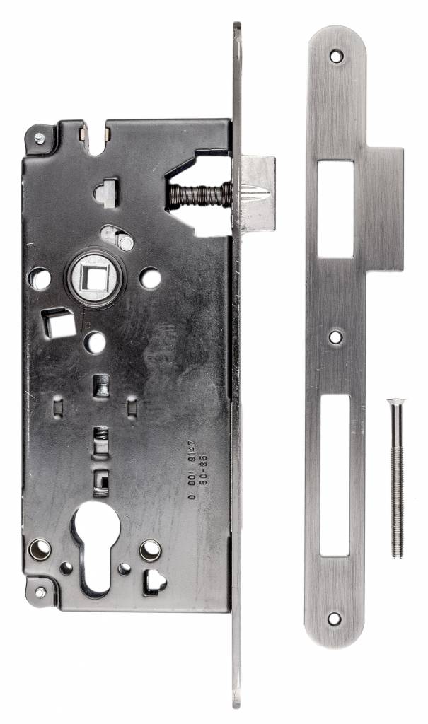 Slot agb old silver asmaat 85mm, doorn 50mm, 22x238mm | Deurklinkenshop