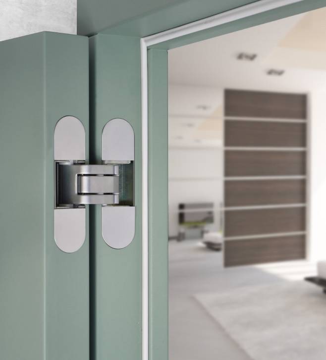 Onzichtbaar 3d scharnier agb eclipse 3 zwart | Deurklinkenshop