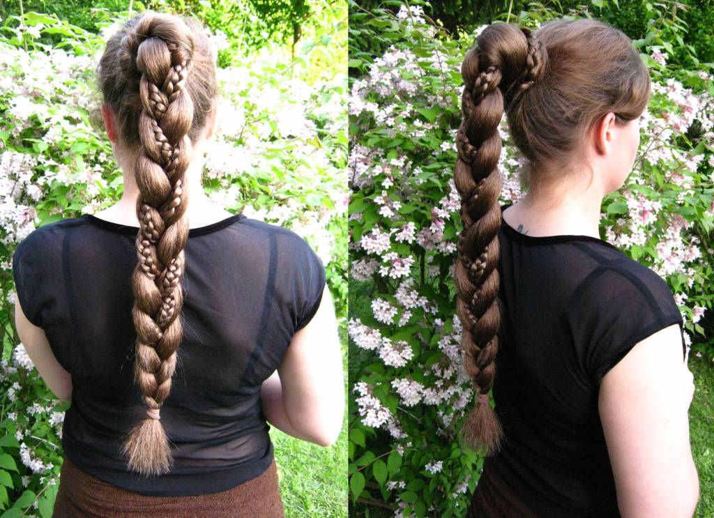 Fantasy Braid, braided hair piece, custom-made to order in all hair ...