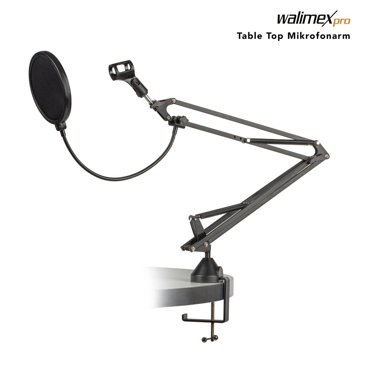 Walimex pro Table Top Microphone arm - walimex-webshop.com