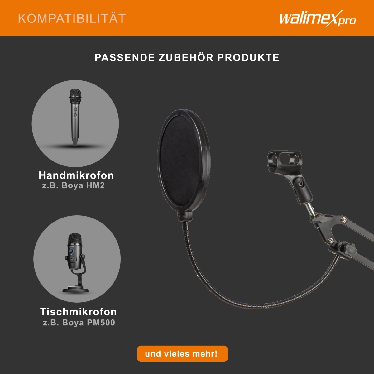 Walimex pro Table Top Microphone arm - walimex-webshop.com