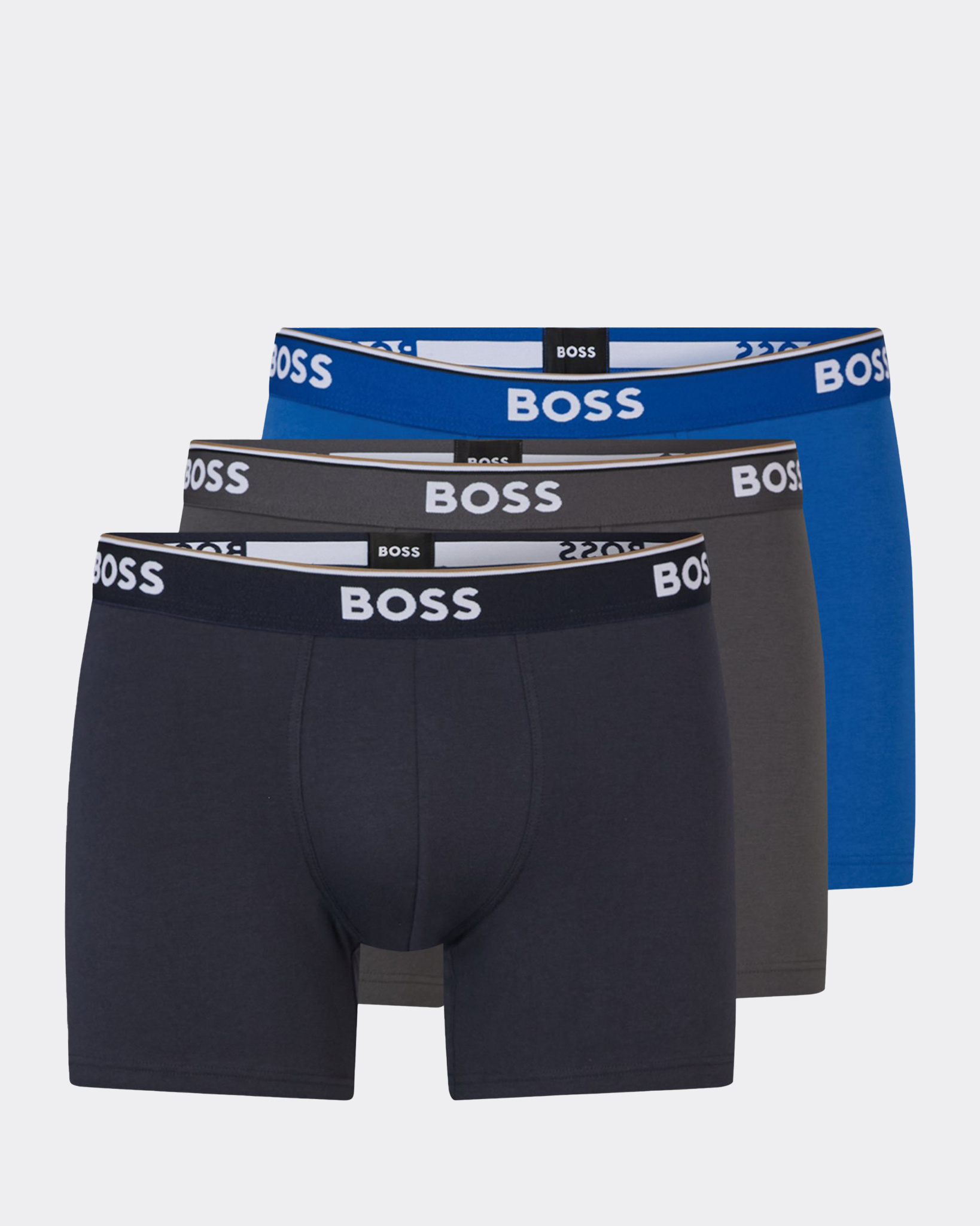 Hugo Boss 3-Pack Briefs Boxershorts Marine - Beachim