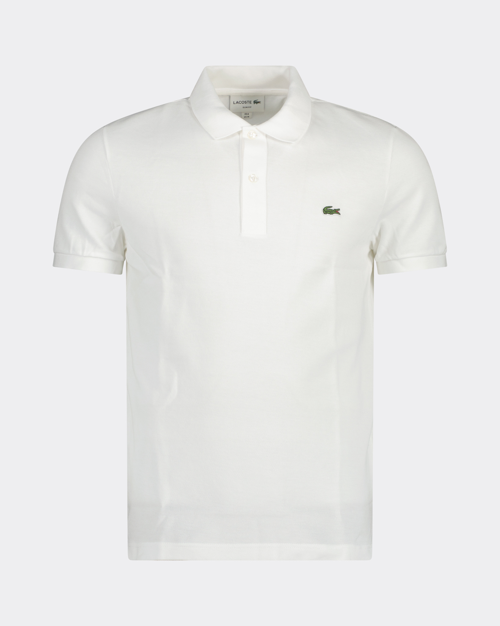 Lacoste Slim Fit Polo White - Beachim