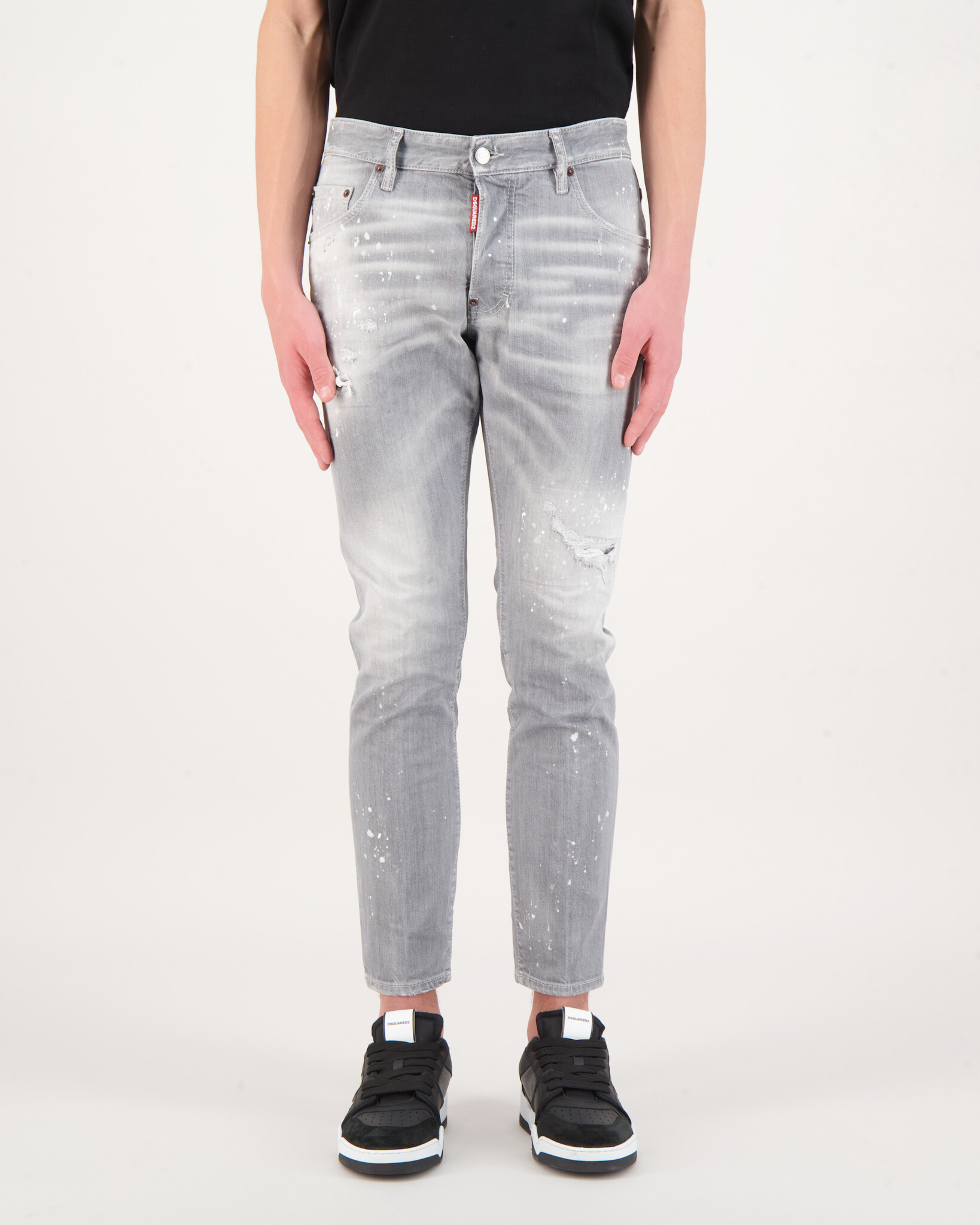 Dsquared2 Skater 5 Pocket Jeans Grau - Beachim