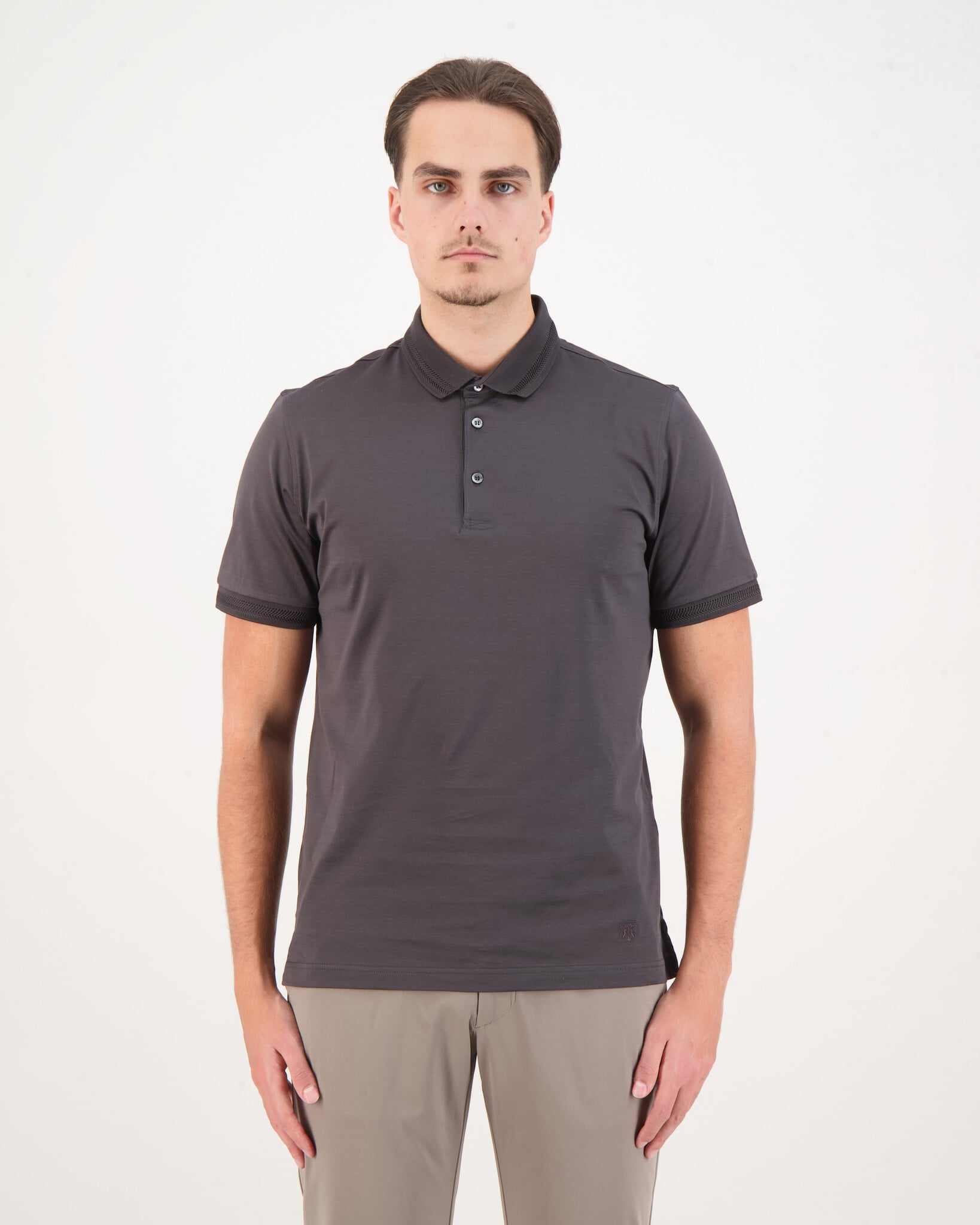 Corneliani Polo Bruin - Beachim