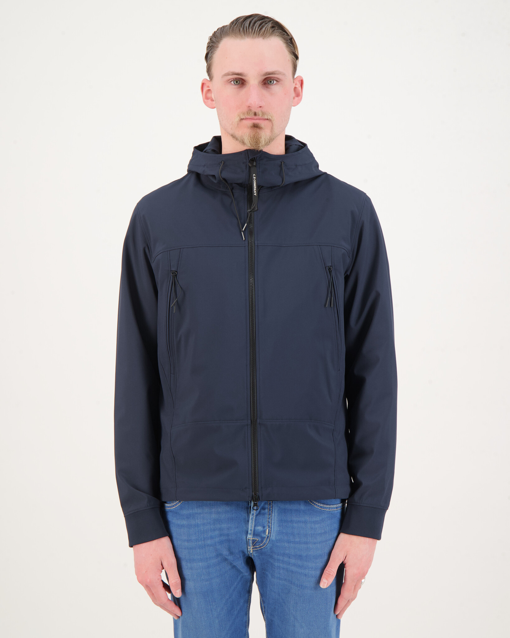 C.P. Company Soft Shell-R Jacket Marine - Beachim